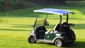 World's First Solar Powered Golf Cart Fleet