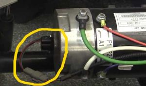 How to replace speed sensor on Precedent Club Car golf cart motor